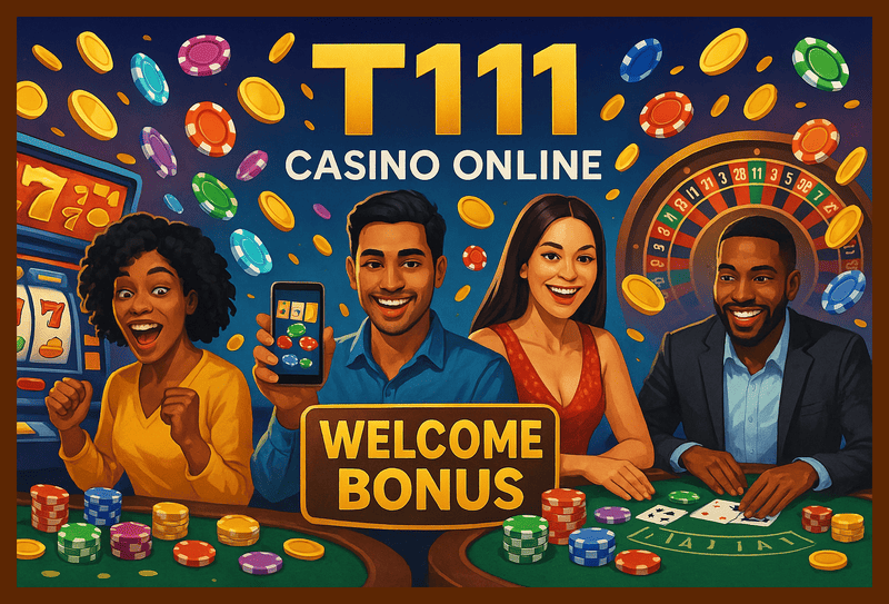 T111: Cassino Online com Slots e Apostas ao Vivo